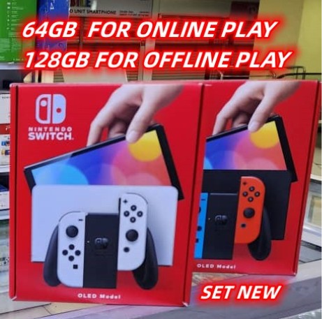 NINTENDO SWITCH OLED (DUAL MODE SYSTEM) – ezbeli