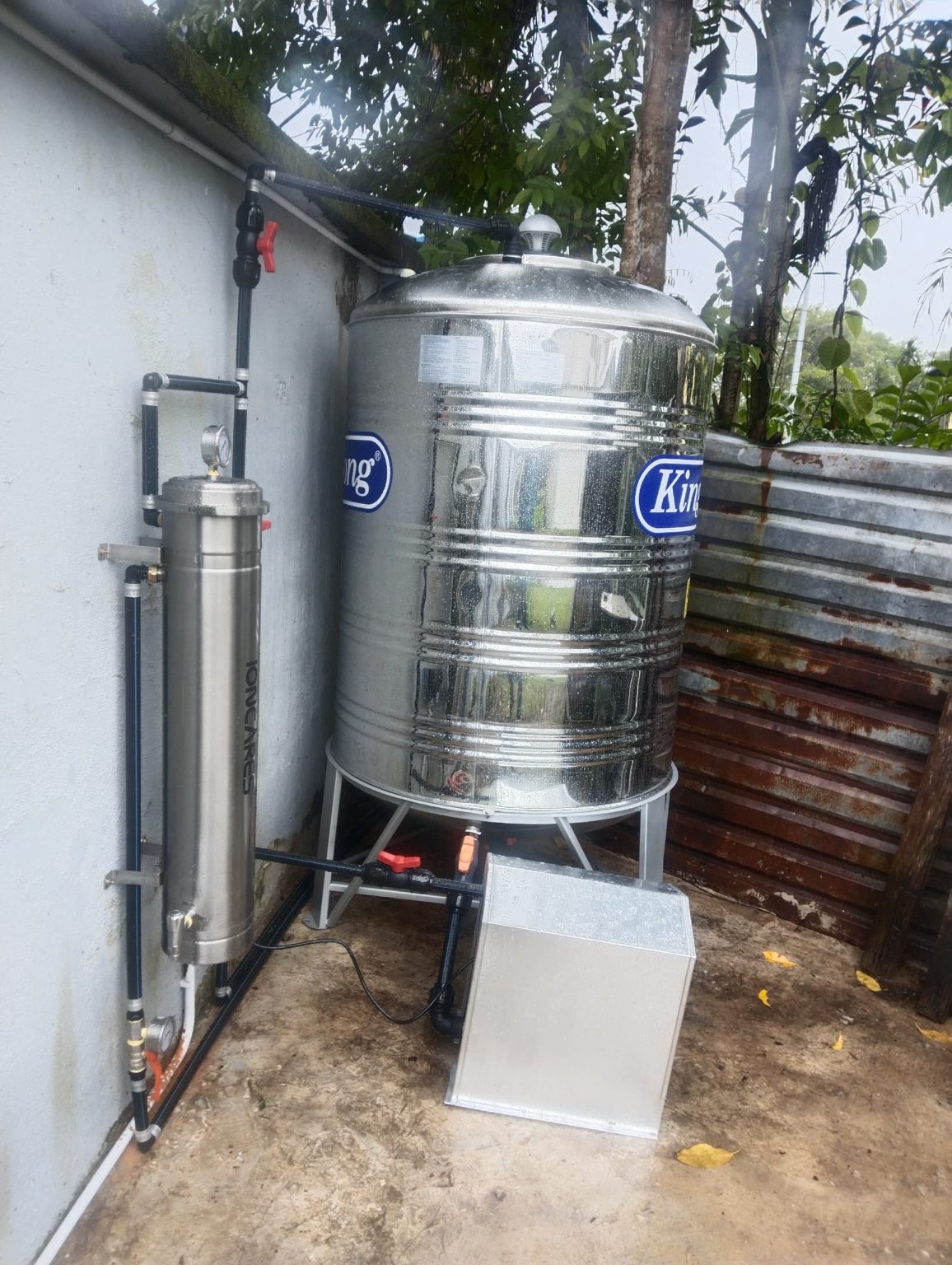 SHIMGE OUTDOOR WATER TANK 1000L INSTALLATION PREMIUM PACKAGE – ezbeli