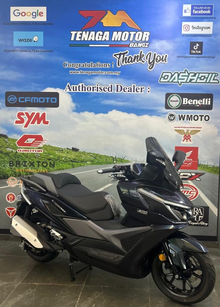 SYM CRUISYM 400i PURPLE NEW MOTORCYCLE – ezbeli