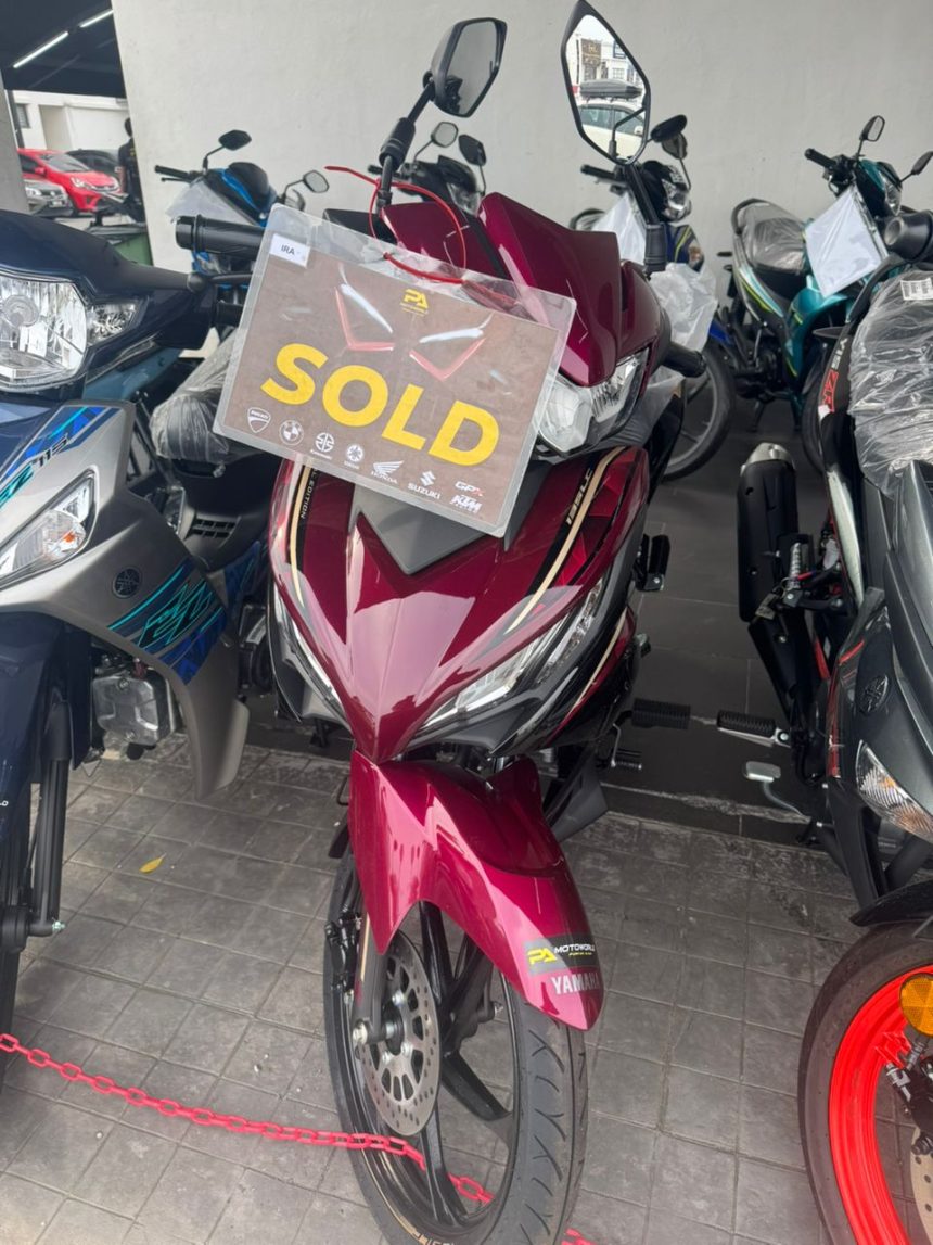 YAMAHA 135LC SE NEW MAROON COLOUR 2025 – ezbeli