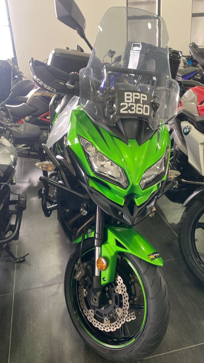 KAWASAKI VERSYS 650 USED 2018 (BPP2360) GREEN COLOUR – ezbeli