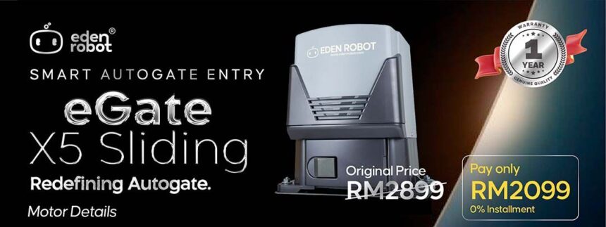 EGateX5 Sliding Gate + Limited Discount Package – ezbeli