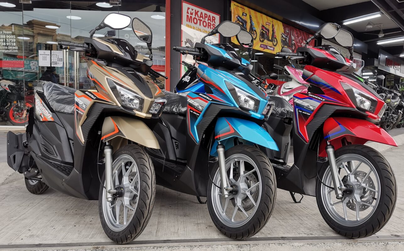 MOTORCYCLE MODENAS – MODEL KARISMA 125 EX – GREEN COLOR – BRAND NEW ...