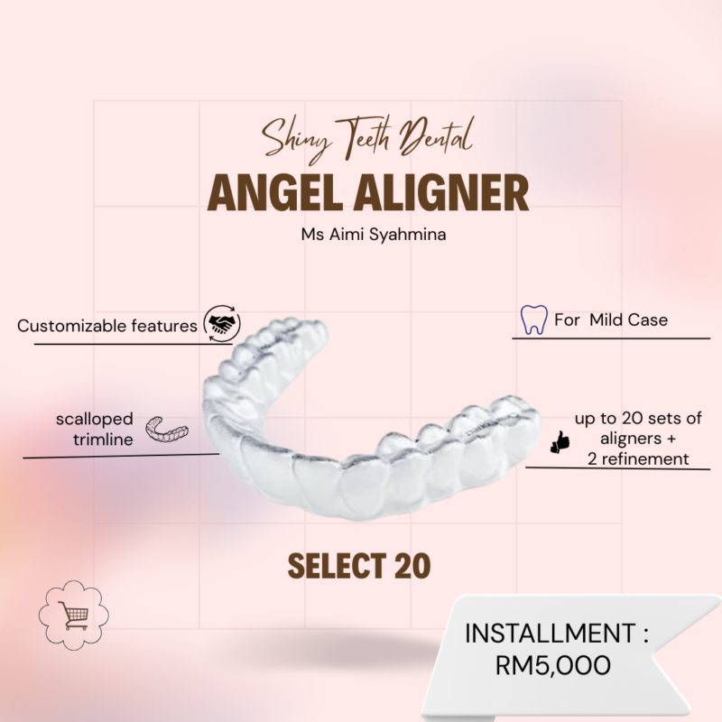 Shiny Teeth Dental Angel Aligner Select 20 + 2 Refinement Package For ...