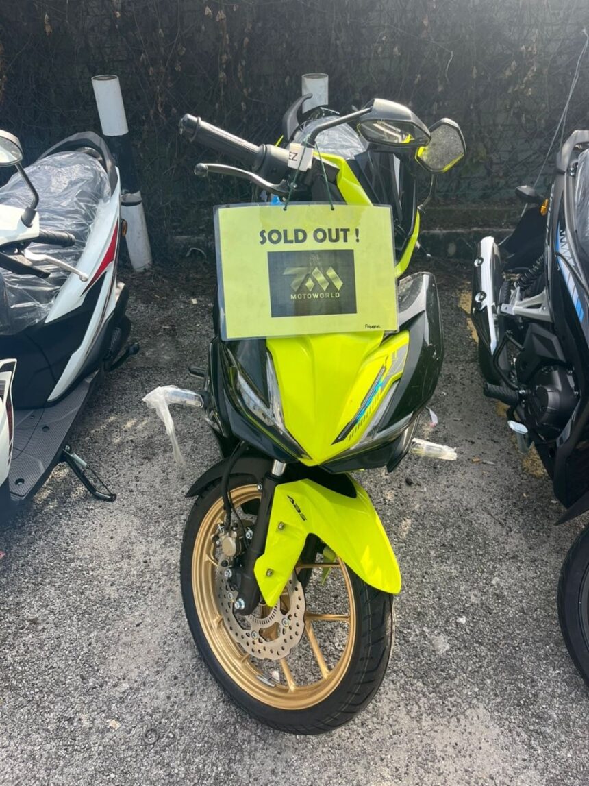 HONDA RSX 150 WINNER SE YELLOW MOTORBIKE – ezbeli