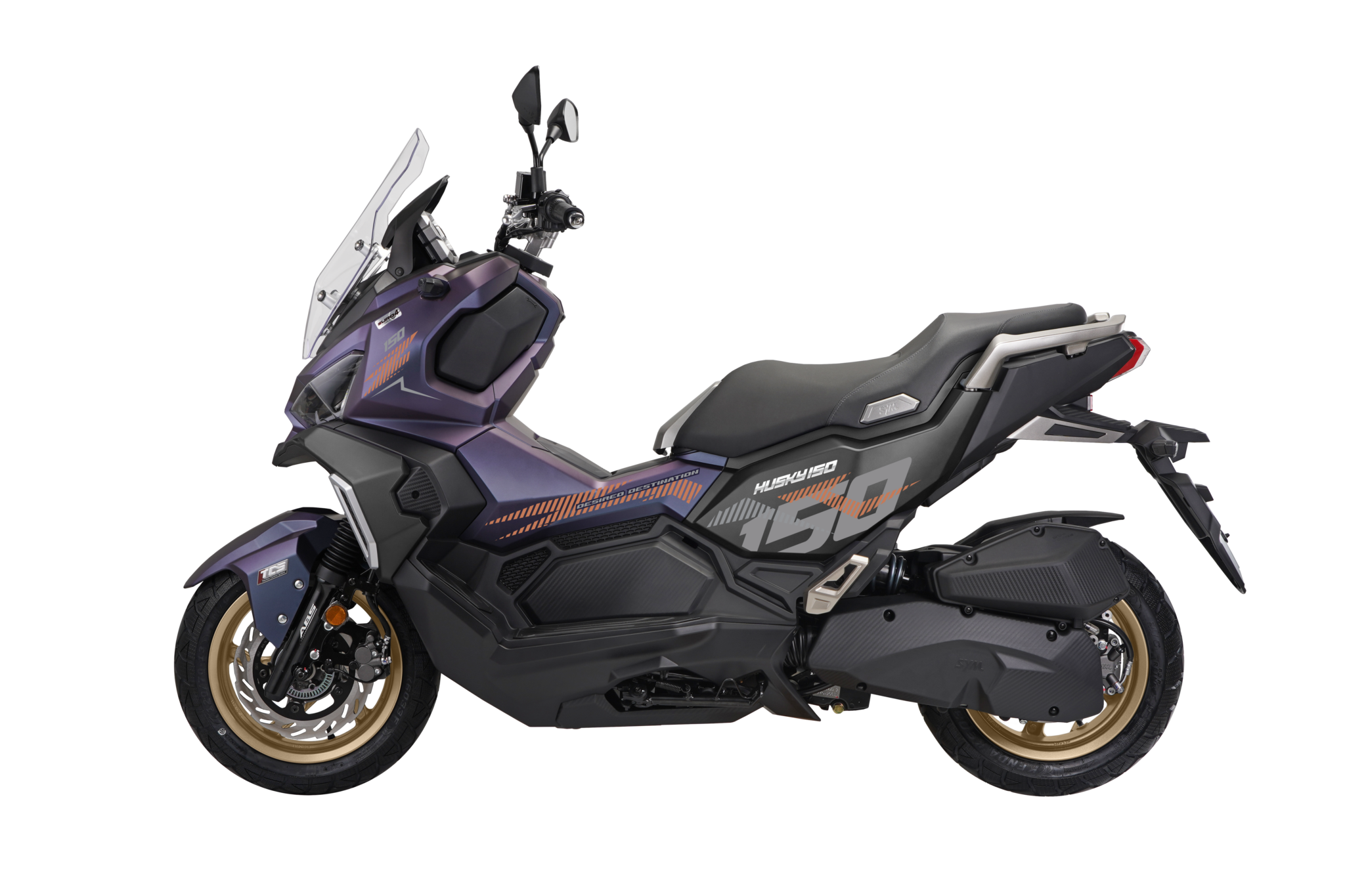 SYM HUSKY 150 INDIGO BLUE MOTORCYCLE – ezbeli